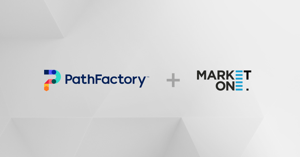MarketOne partners with PathFactory (formerly LookBookHQ) - MarketOne